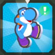File:Standee Posing Light Blue Yoshi.png - Super Mario Wiki, the Mario encyclopedia