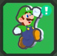 File:Standee Jumping Luigi.png - Super Mario Wiki, the Mario encyclopedia