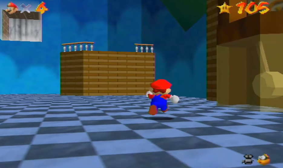 File:SM64 Clock Room.png - Super Mario Wiki, the Mario encyclopedia