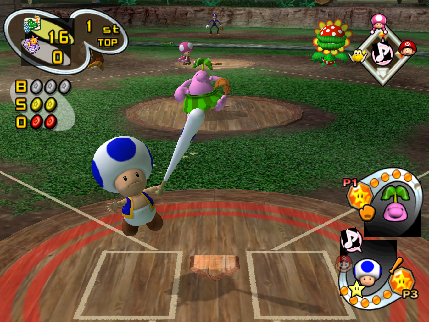 File:BlueToadSuperstarBaseball.png - Super Mario Wiki, the Mario ...