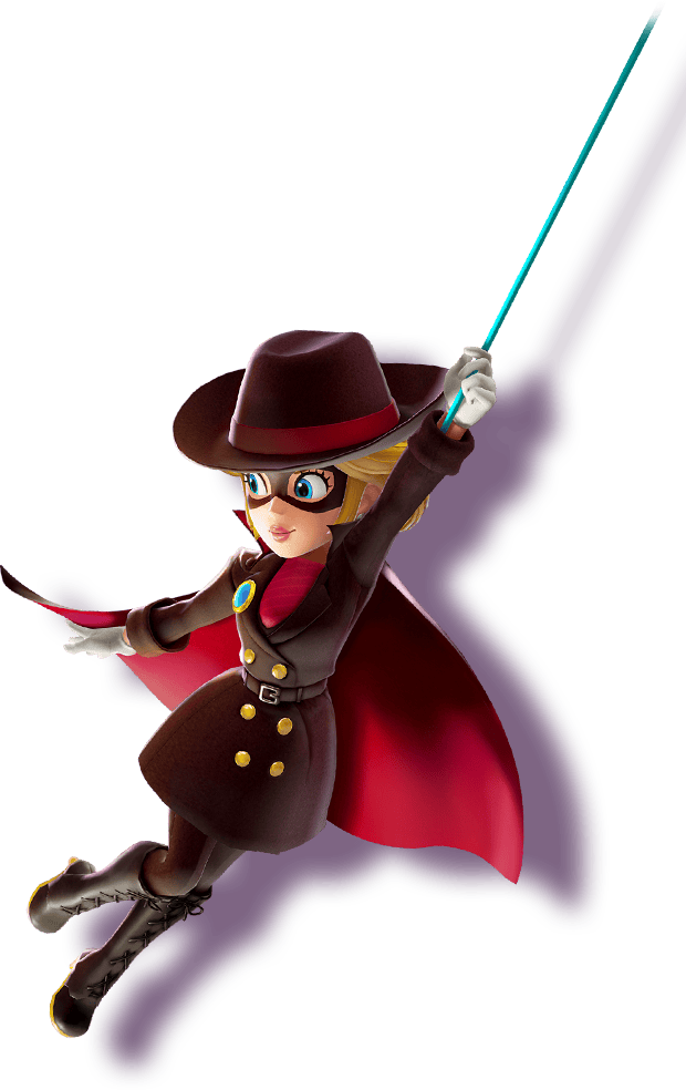 File:PPS Dashing Thief Peach Artwork 2.png - Super Mario Wiki, the ...