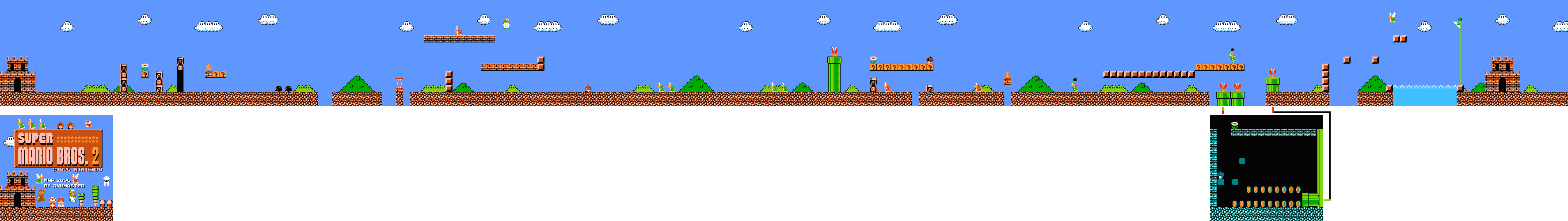 File:NES LL World 4-2 Map.png - Super Mario Wiki, the Mario encyclopedia