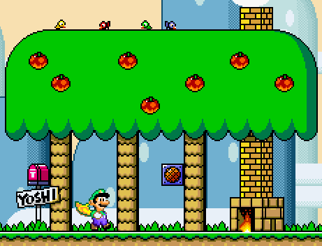 File:SMW Yoshi's House.png - Super Mario Wiki, the Mario encyclopedia