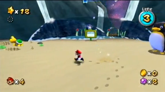 File:SMG2 Cosmic Cove Starting Area.png - Super Mario Wiki, the Mario ...