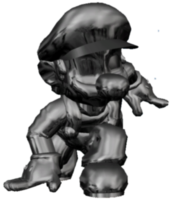 File:Metal Mario Model.png - Super Mario Wiki, the Mario encyclopedia