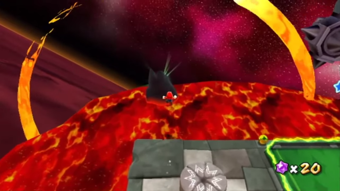 File:Lava Lair Green Star 1.png - Super Mario Wiki, the Mario encyclopedia