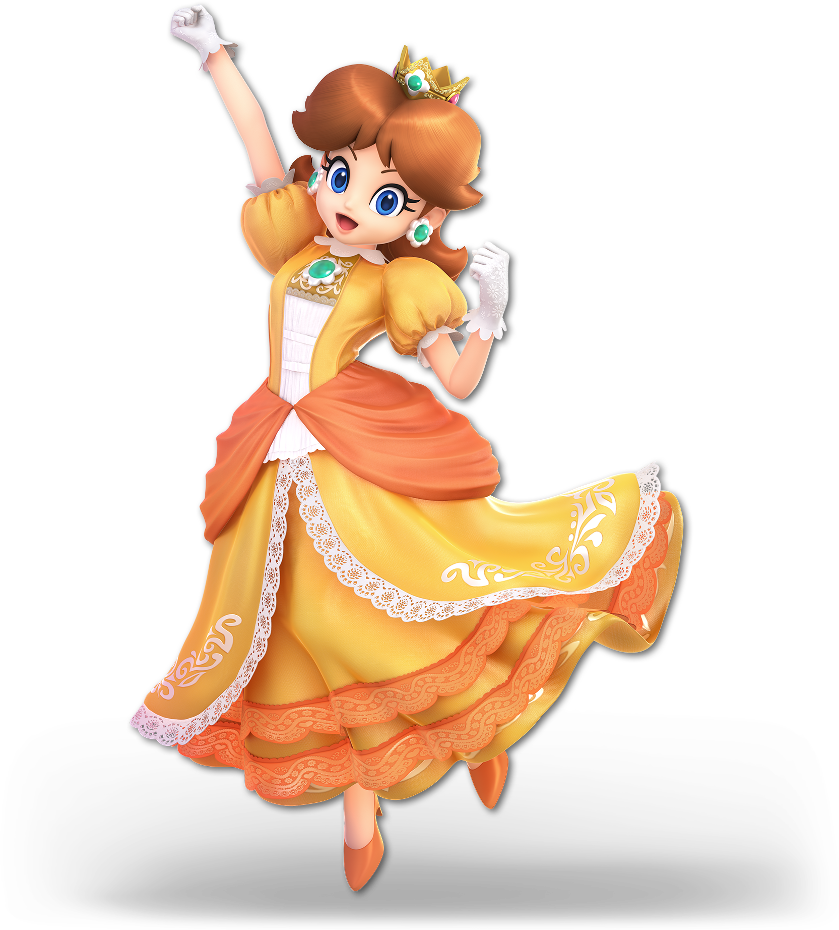 File:Daisy SSBUltimate.png - Super Mario Wiki, the Mario encyclopedia
