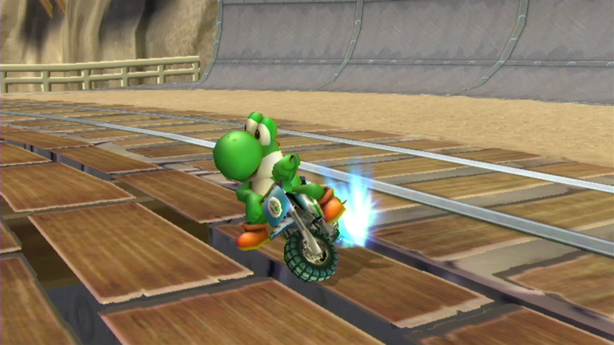 File:Yoshi bike drifting.png - Super Mario Wiki, the Mario encyclopedia