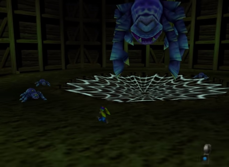 File:Giant Spider DK64 battle.jpg - Super Mario Wiki, the Mario ...