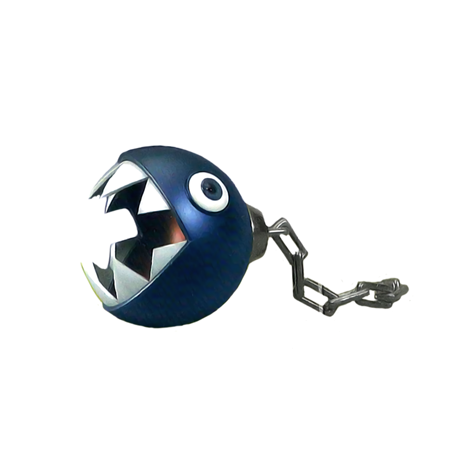 File:Chain Chomp render (TSMBM).png - Super Mario Wiki, the Mario ...