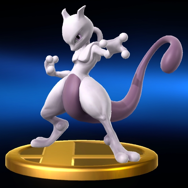 File:MewtwoDLCTrophy-SSBWiiU.png - Super Mario Wiki, the Mario encyclopedia