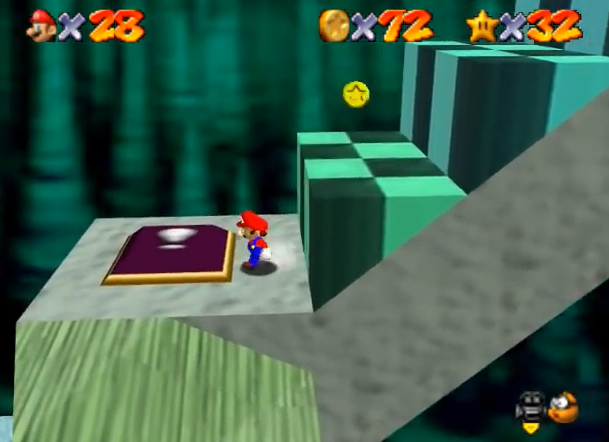 File:SM64 Dark World Stairs.png - Super Mario Wiki, the Mario encyclopedia