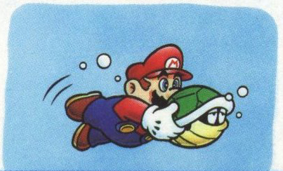 File:SMW Mario carrying a shell.jpg - Super Mario Wiki, the Mario ...