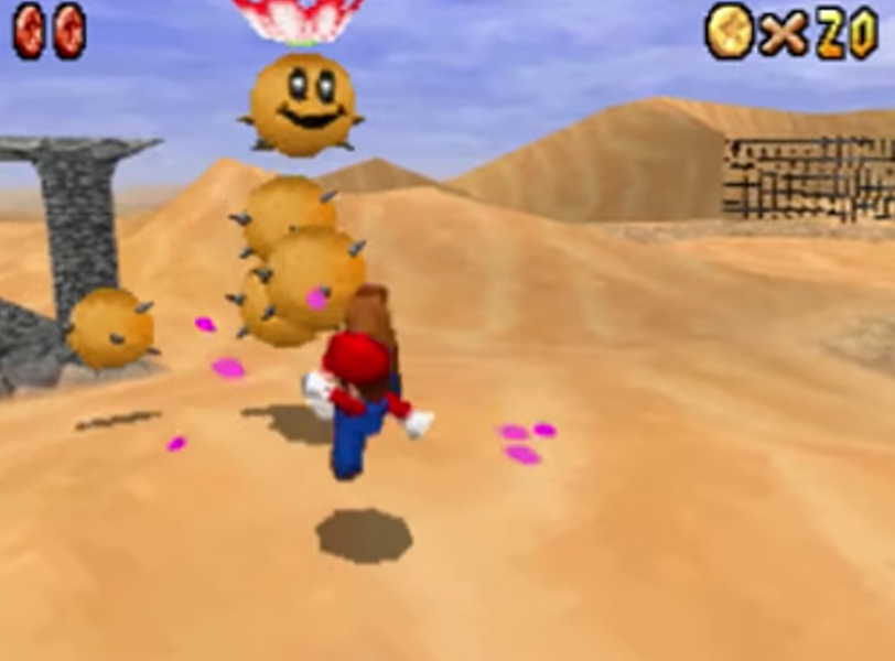 File:SM64DS Punching Pokey.png - Super Mario Wiki, the Mario encyclopedia