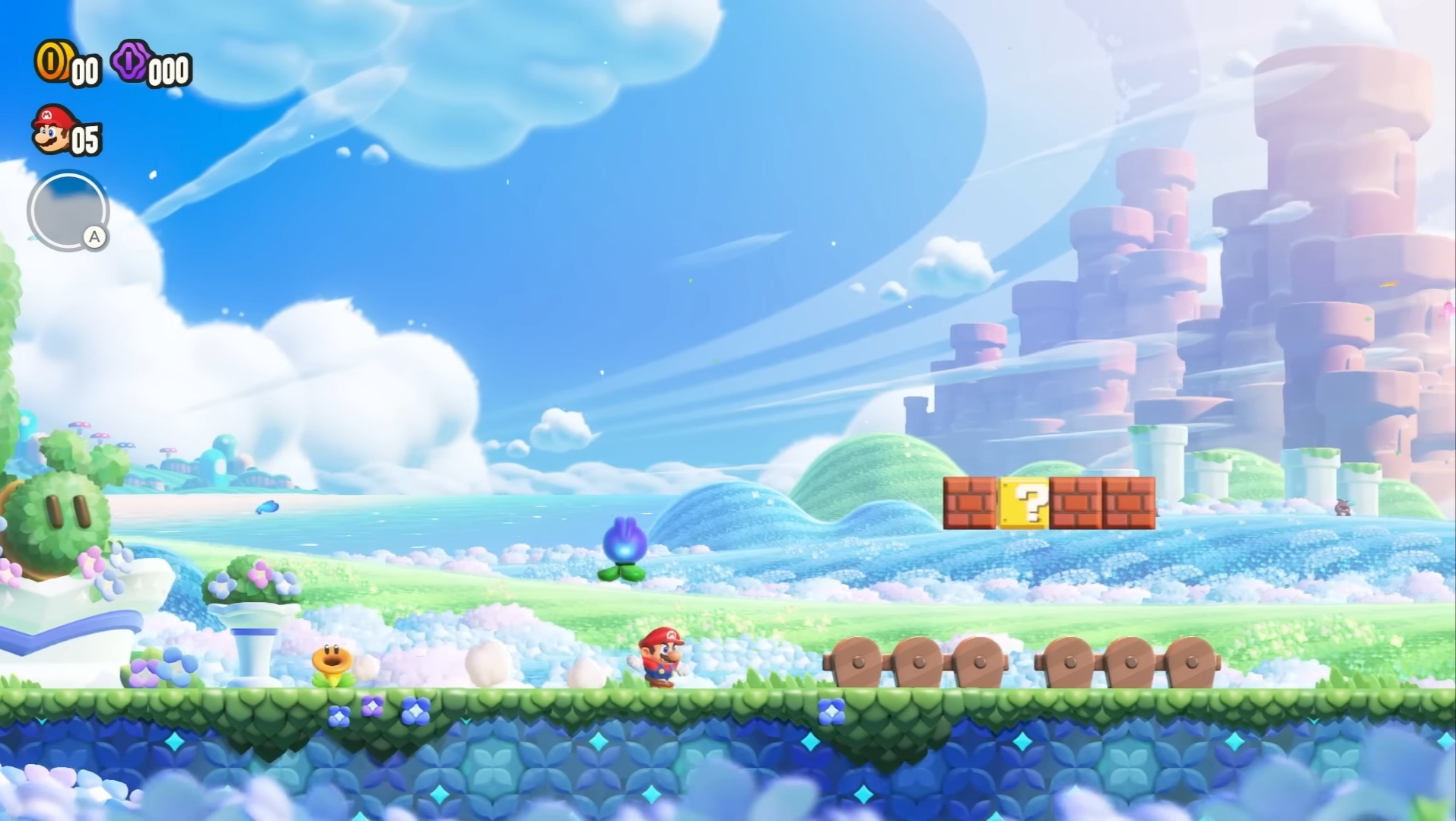 File:SMBW intro level.jpg - Super Mario Wiki, the Mario encyclopedia