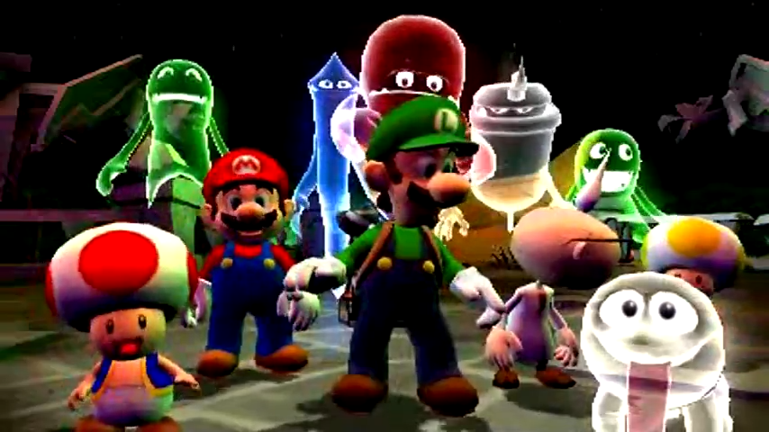 File:LMDM Gang line up for photo.png - Super Mario Wiki, the Mario ...