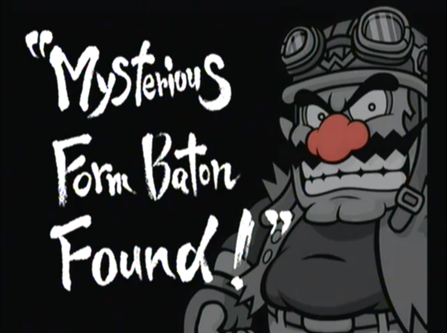 File:WWSM Wario - Mysterious Form Baton Found.png - Super Mario Wiki ...