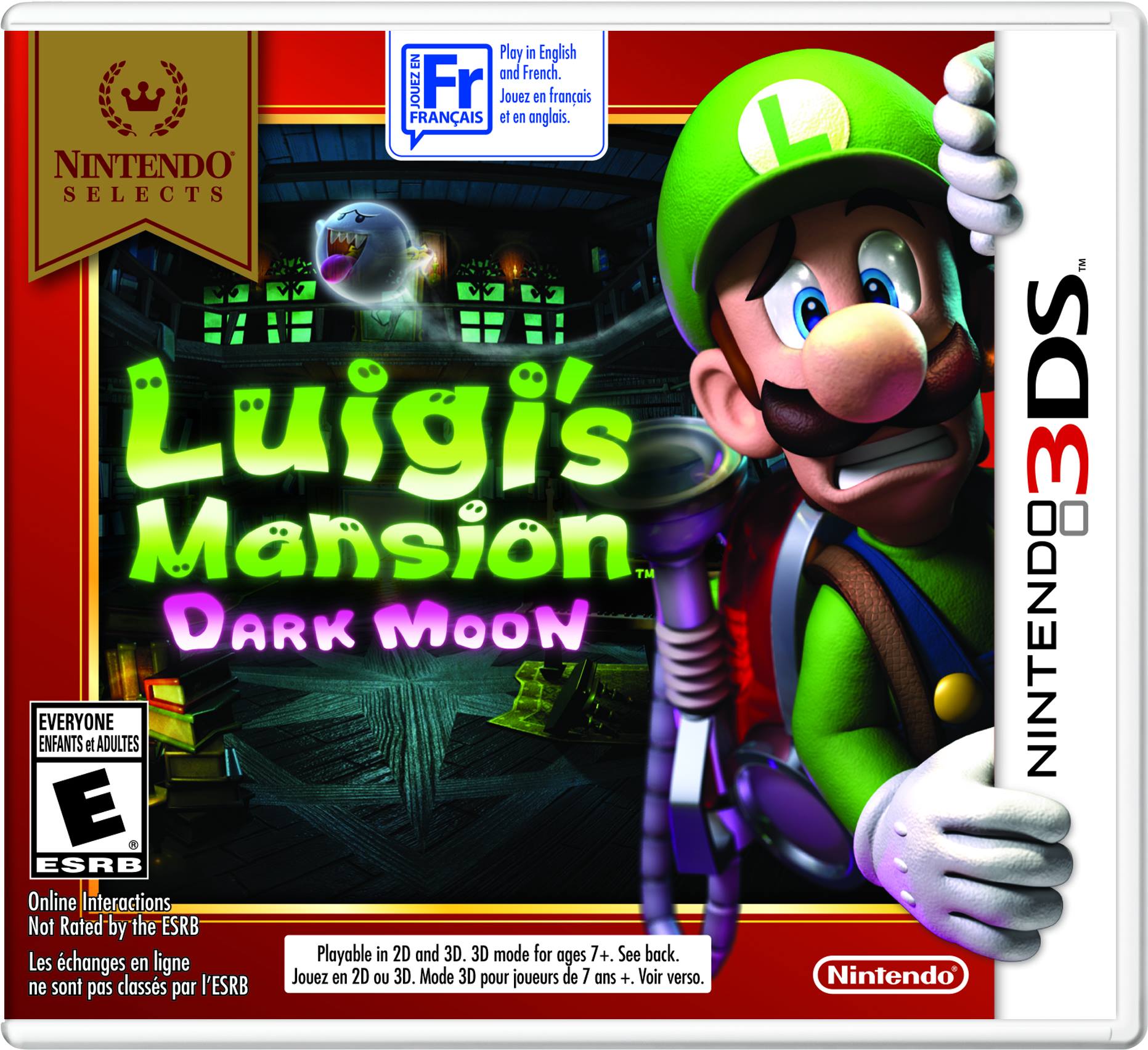 File:LM Dark Moon CA Nintendo Selects box art.jpg - Super Mario Wiki ...