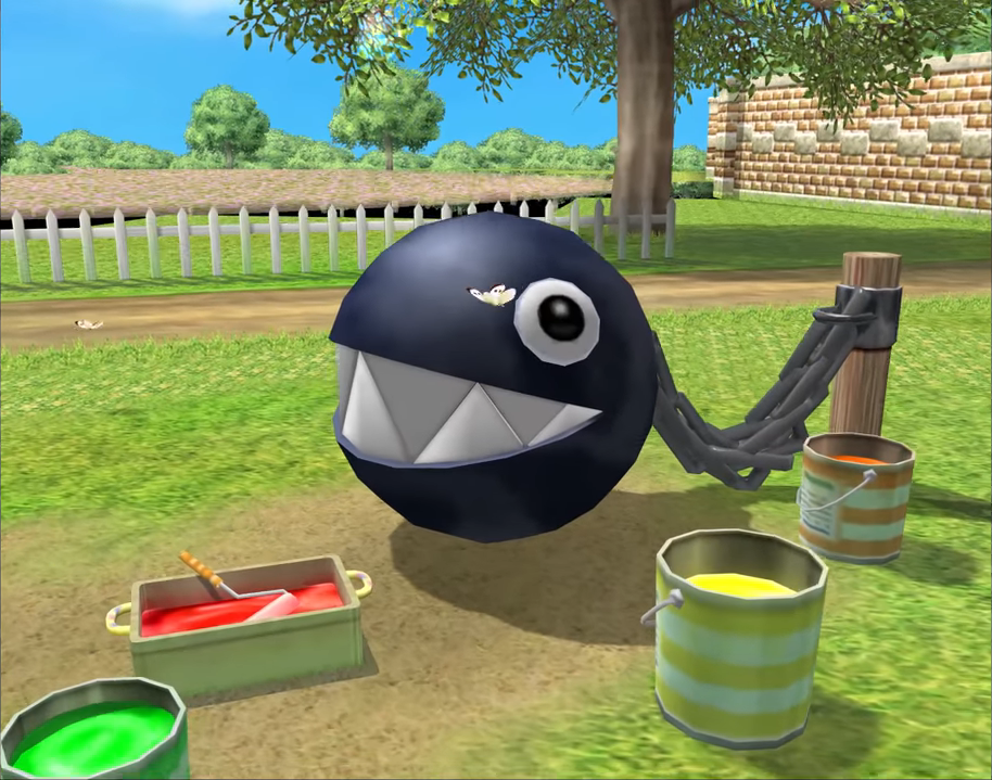 File:At the Chomp Wash close-up.png - Super Mario Wiki, the Mario ...