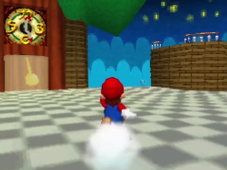 File:SM64DS Clock Room.png - Super Mario Wiki, the Mario encyclopedia