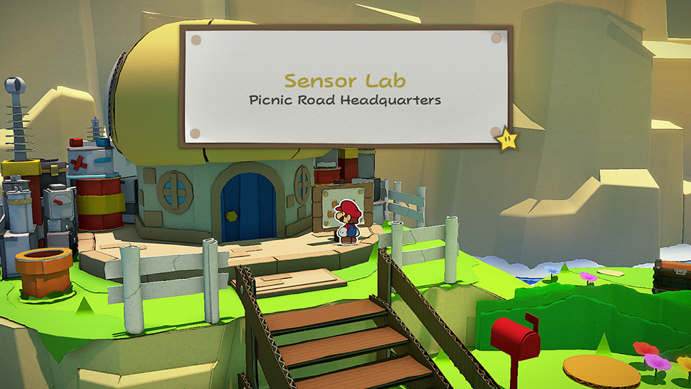 File:PMTOK Sensor Lab sign.png - Super Mario Wiki, the Mario encyclopedia