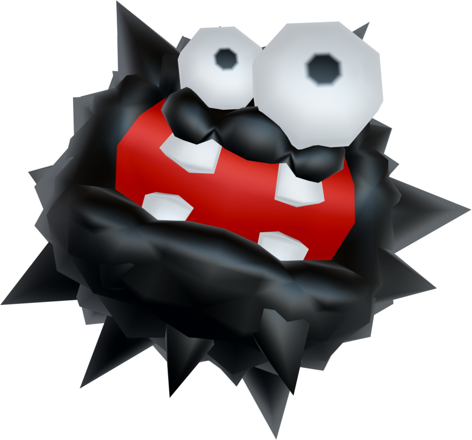 File:NSMBW Asset Model Fuzzy 2.png - Super Mario Wiki, the Mario ...