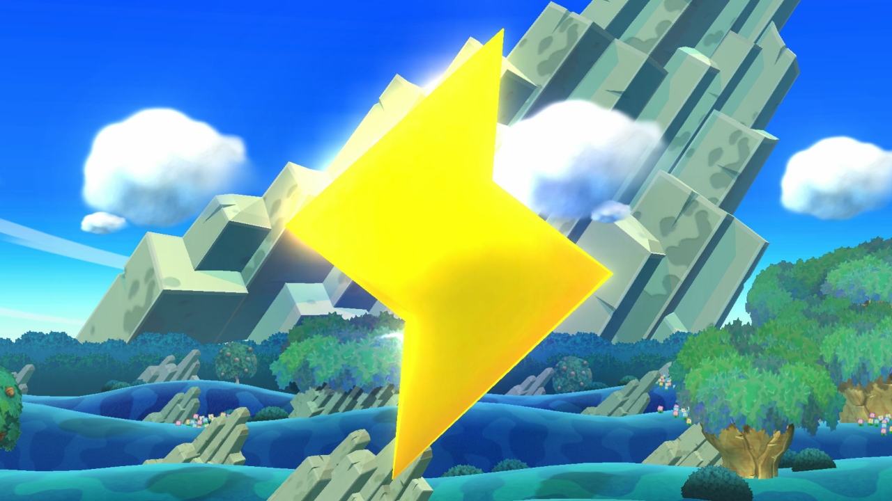 File:Lightning SSB4 Wii U.jpg - Super Mario Wiki, the Mario encyclopedia