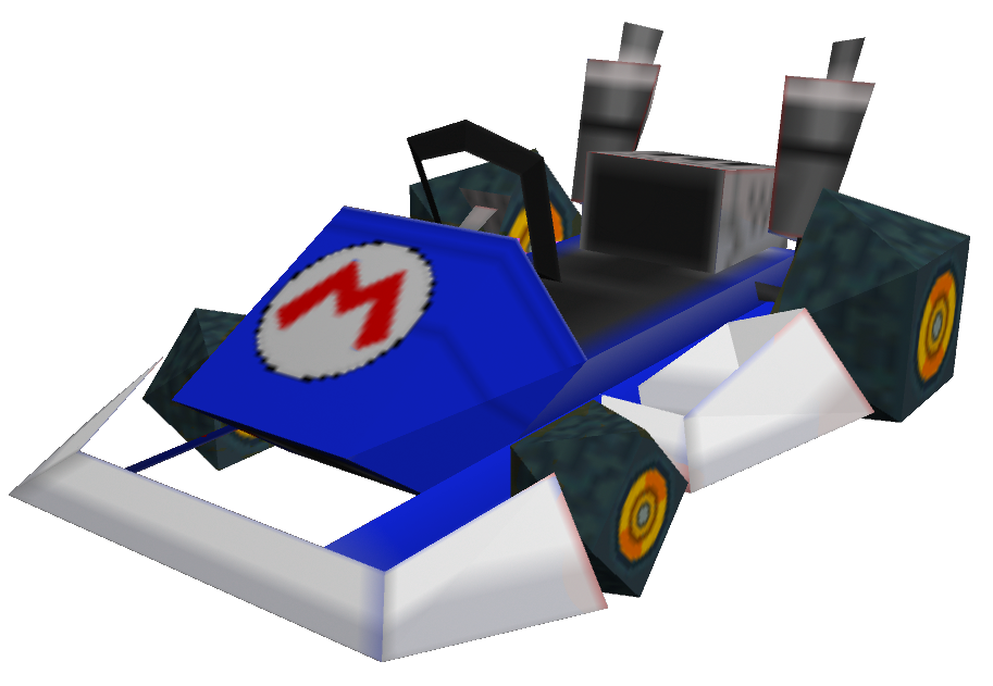 File:MKDS Standard Kart TD Model.png - Super Mario Wiki, the Mario ...