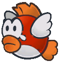 File:Red Cheep-Cheep SPM.png - Super Mario Wiki, the Mario encyclopedia