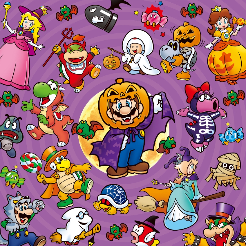 File:Mario Halloween 2021 Artwork.jpg - Super Mario Wiki, the Mario ...
