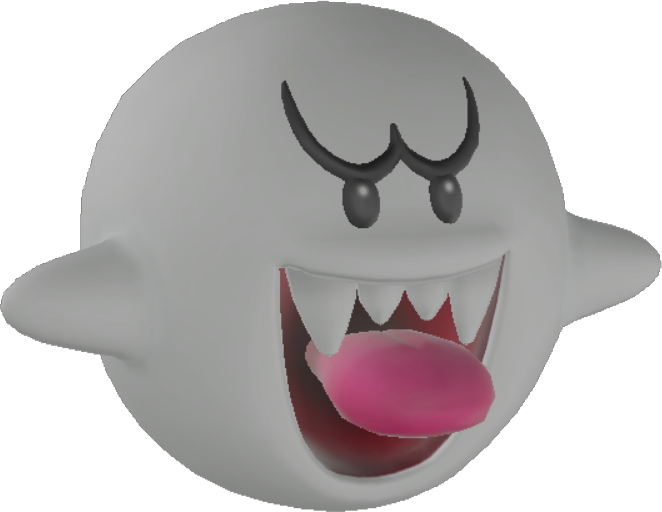 File:Boo model SMBW.png - Super Mario Wiki, the Mario encyclopedia