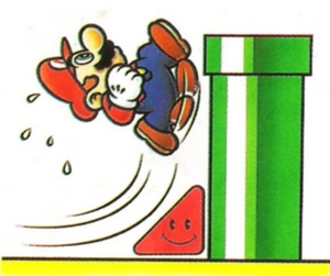 File:SMW Mario Triangular Block Artwork.jpg - Super Mario Wiki, the ...