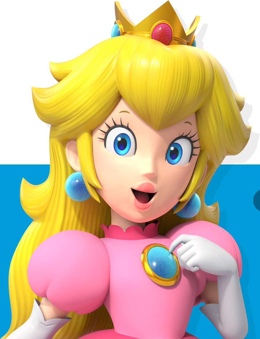 File:MNS Peach Artwork.png - Super Mario Wiki, the Mario encyclopedia