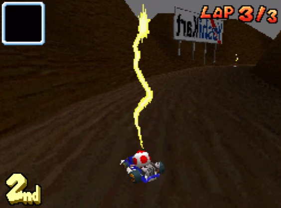 File:MKDS Lightning Strike.png - Super Mario Wiki, the Mario encyclopedia