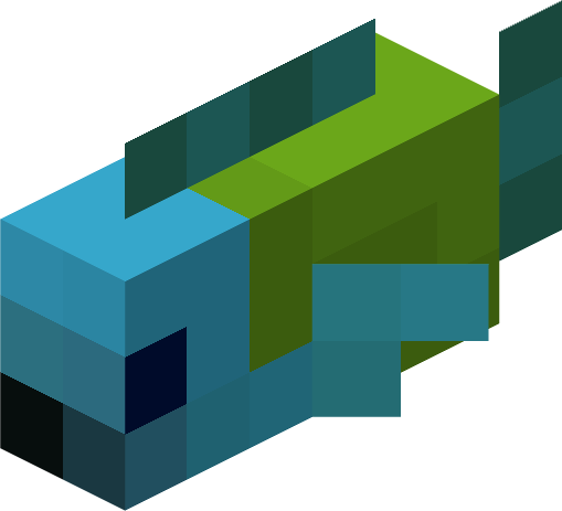 File:Minecraft Mario Mash-Up Tropical Fish Cotton Candy Betta Render ...