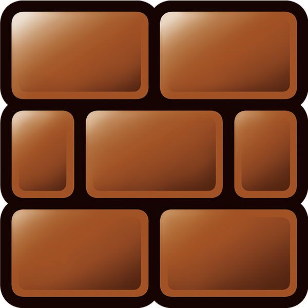 File:BrickBlock - 2D shaded.png - Super Mario Wiki, the Mario encyclopedia