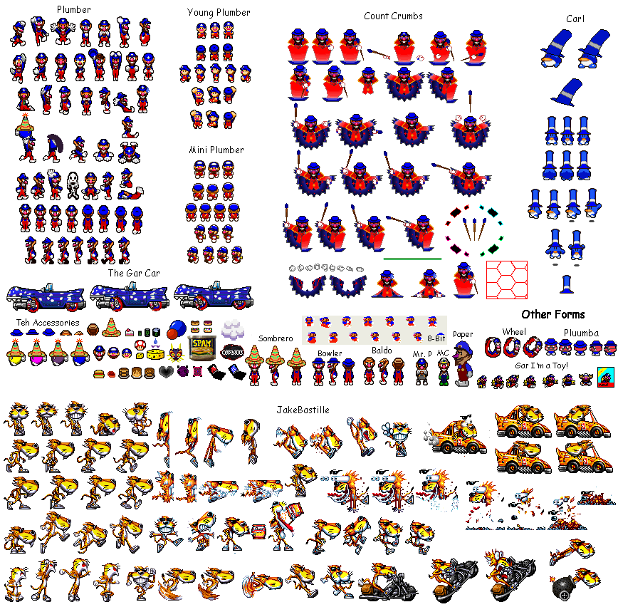 File:Plumber Sprites.PNG - Super Mario Wiki, the Mario encyclopedia