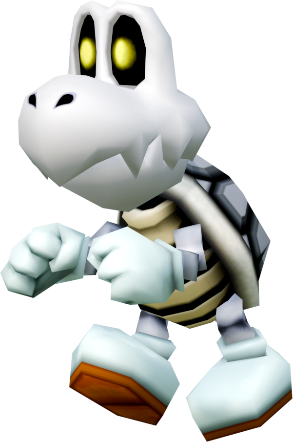 File:NSMBW Dry Bones Model.png - Super Mario Wiki, the Mario encyclopedia
