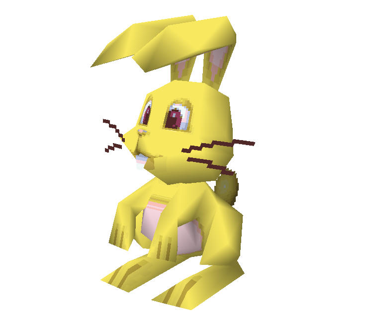 File:SM64DS Yellow Rabbit Render.png - Super Mario Wiki, the Mario ...