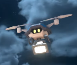 File:MKW Spiny Shell Drone.png - Super Mario Wiki, the Mario encyclopedia