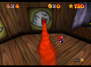 File:SM64 BBH Flamethrower.png - Super Mario Wiki, the Mario encyclopedia