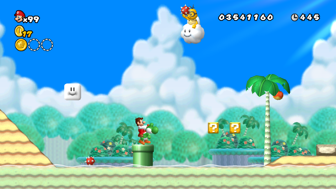 File:NSMBW World 4-5 Screenshot.png - Super Mario Wiki, the Mario ...