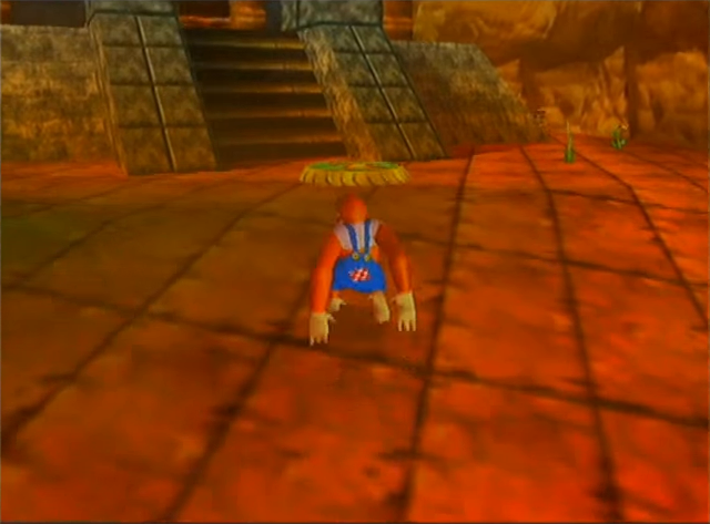 File:Lanky Kong in Angry Aztec DK64.png - Super Mario Wiki, the Mario ...
