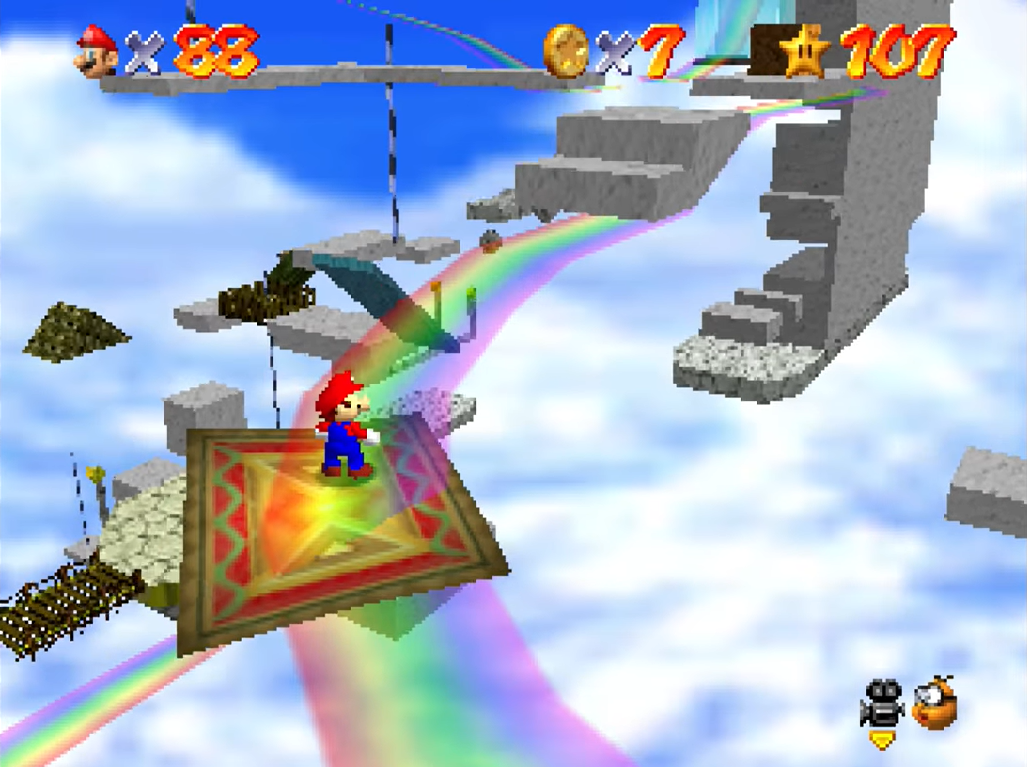 File:RainbowRideCarpet.png - Super Mario Wiki, the Mario encyclopedia