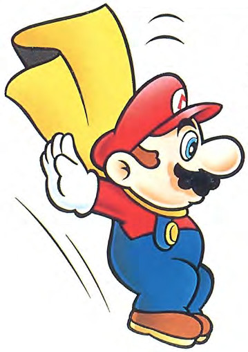 File:SMW Cape Mario soft landing.jpg - Super Mario Wiki, the Mario ...
