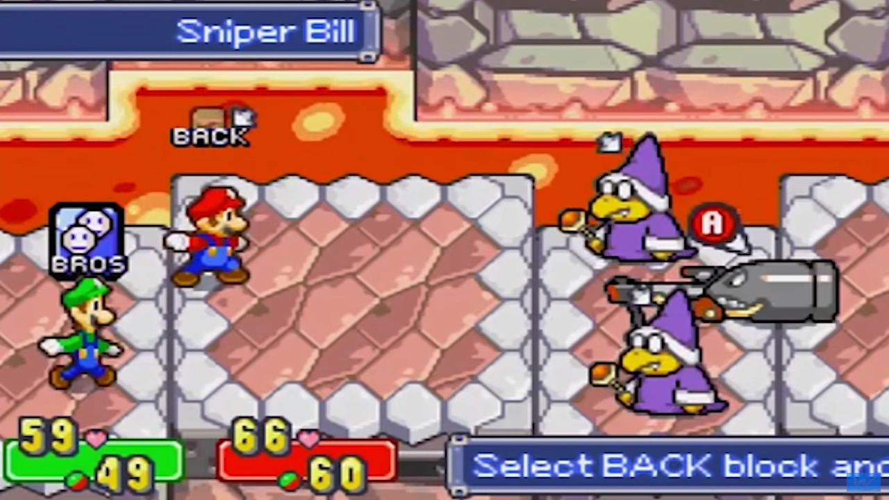 File:MLSS Sniper Bill battle.png - Super Mario Wiki, the Mario encyclopedia