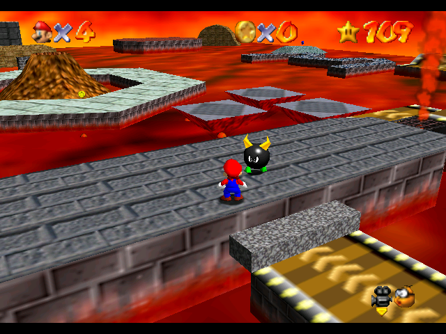 File:Bully SM64 screenshot.png - Super Mario Wiki, the Mario encyclopedia