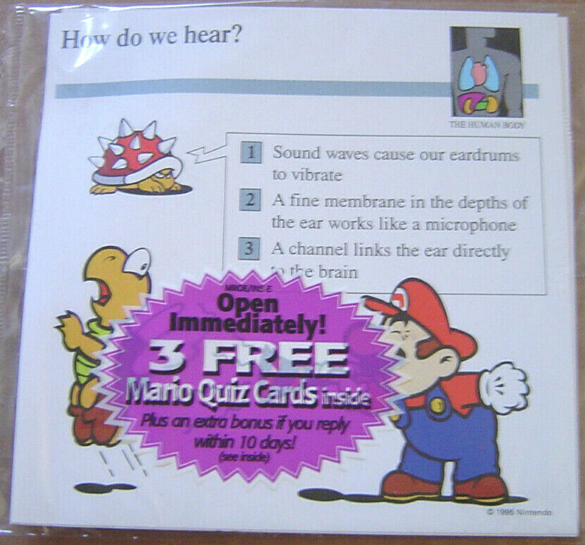 File:Hear quiz card.jpg - Super Mario Wiki, the Mario encyclopedia