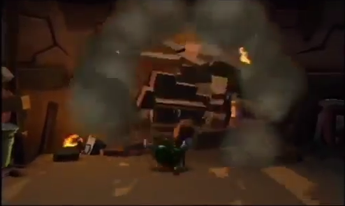 File:Luigi pulling down a wall.png - Super Mario Wiki, the Mario ...