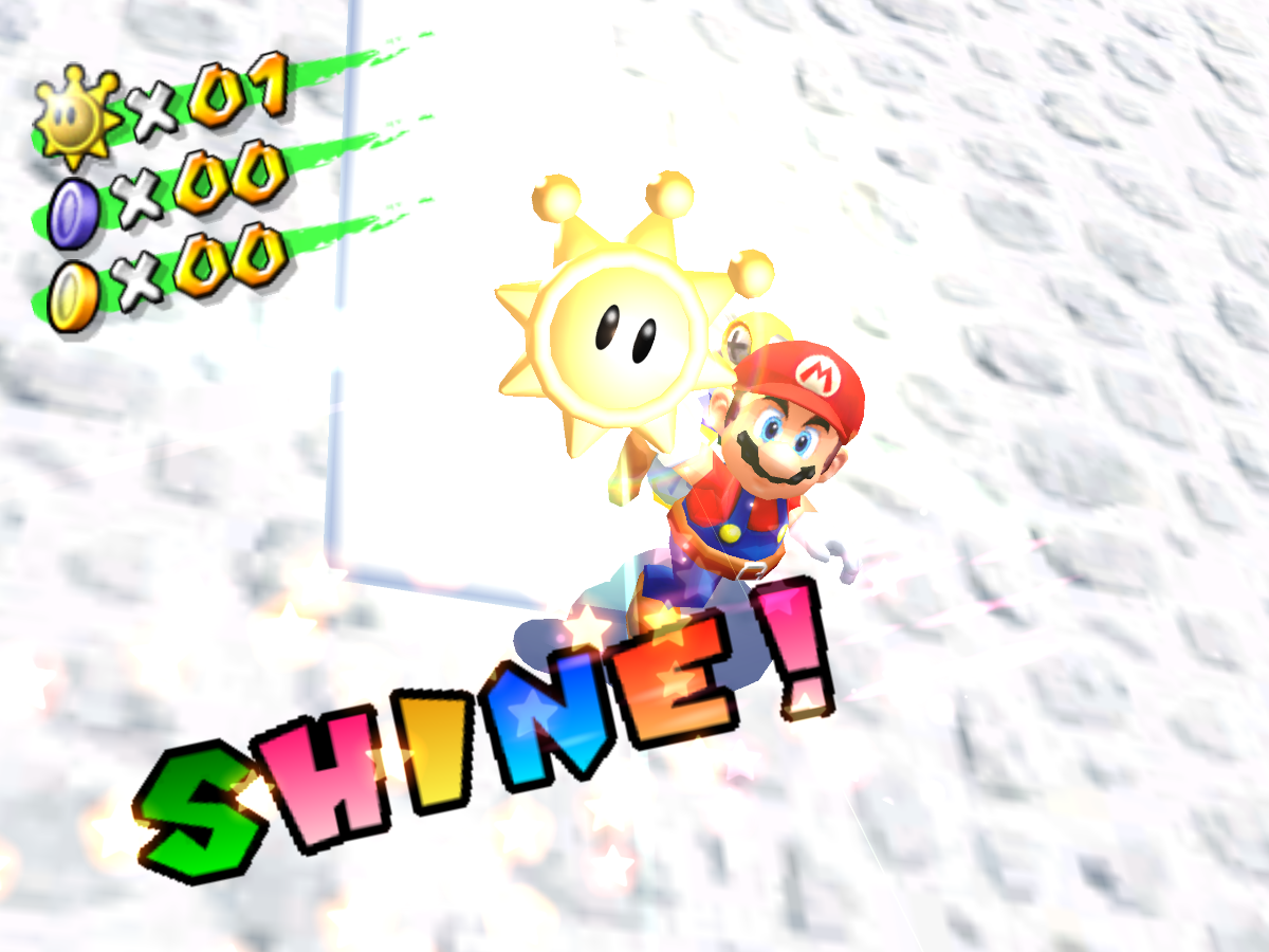 File:Shine Get!.png - Super Mario Wiki, the Mario encyclopedia